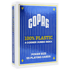 Copag 4 Corner Jumbo Index Blue – Neutral Grounds Online