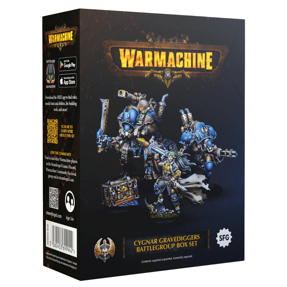 Warmachine: Cygnar Gravediggers Battlegroup Box – Neutral Grounds Online