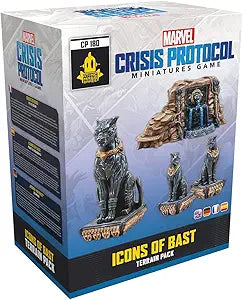 Marvel Crisis Protocol Icons of Bast Terrain Pack – Neutral Grounds Online