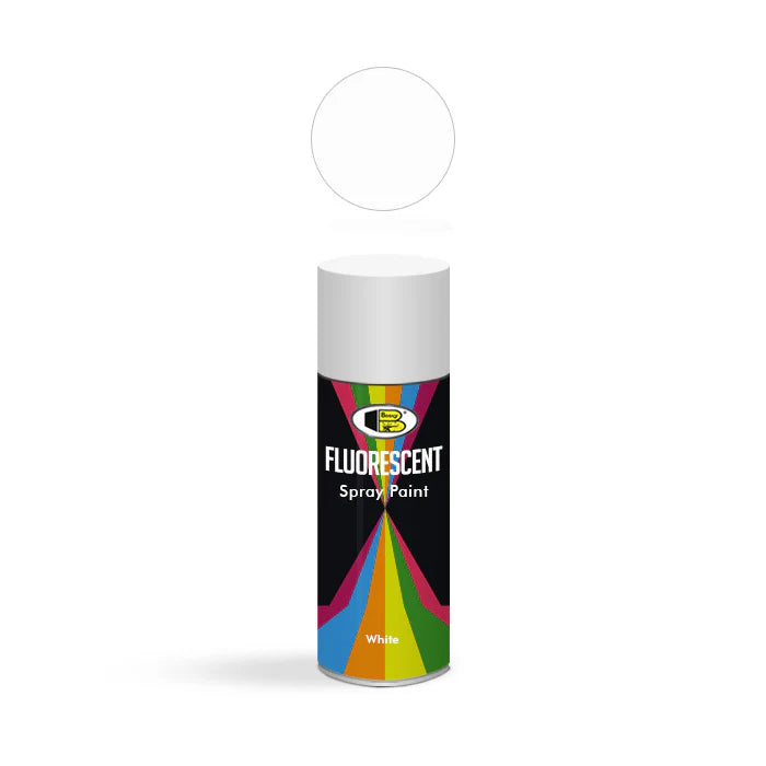 Bosny Fluorescent Spray Paint Flat White – Neutral Grounds Online