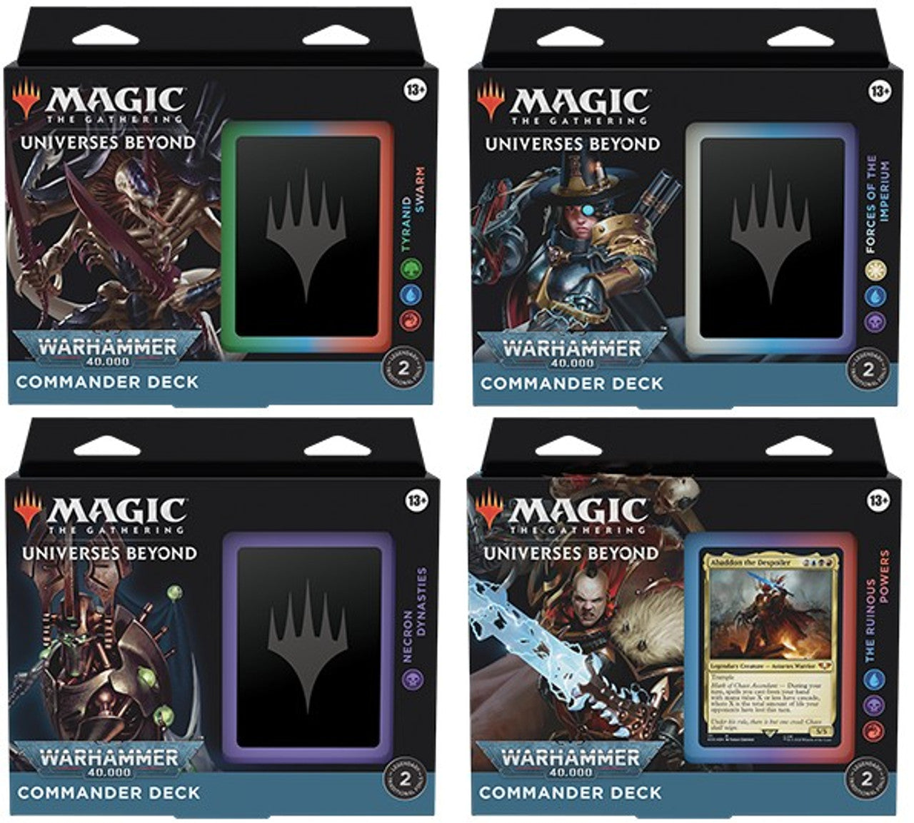 Magic: The Gathering - Warhammer 40,000 Commander Deck Set – Neutral ...